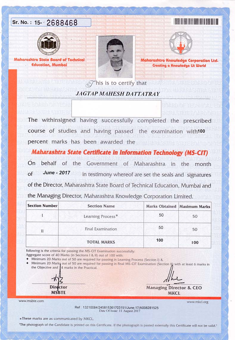 Smart Education Centre - MS-CIT Online Course | Maharashtra Government ...